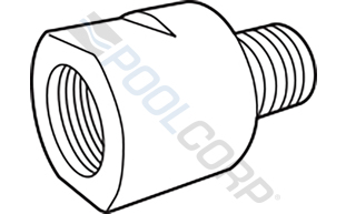 POOL360 | Clear O3 Pump Pot Adapter