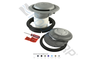 POOL360 | White MDX-R3 Debris Drain without Sump