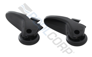 POOL360 | Black Roller Kit for Polaris® Pool Cleaner Set of 2