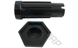 POOL360 | Black Plastic Universal Wall Fitting Removal Tool for Polaris® Pool Cleaner