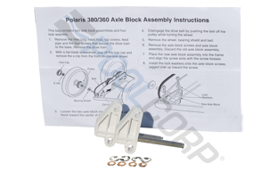POOL360 | Front/Rear Axle Block Kit