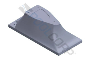 POOL360 | Grey 3 Bolt Base with Jig for 8' Diving Board