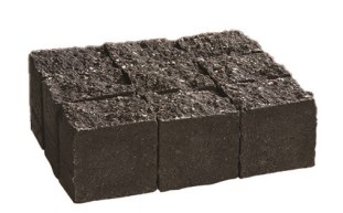 POOL360 | 3" x 4" Antique Stone Split Paver Black