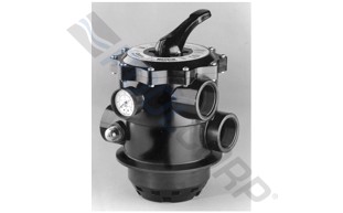 POOL360 | 1-1/2" Top Mount Multiport Valve with Clamp Down for Triton® Filter