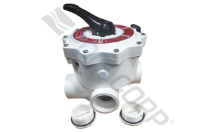 POOL360 | Praher Plastics | 2" Un-Plumbed Side Mount Multiport Valve ...