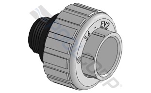 POOL360 | 1" High Heat Union MPT x SKT C/W O-Ring