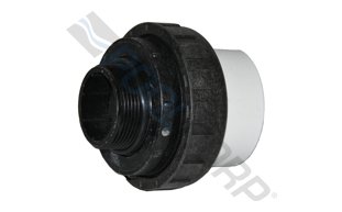 POOL360 | 1 1/2" High Heat Pump Union MIP x 2" SKT C/W O-Ring