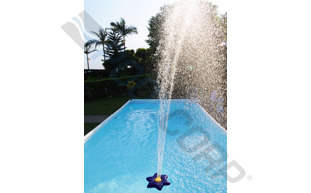 POOL360 | Blue Flora Floating Flower Fountain