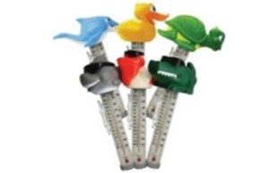 POOL360 | Assorted Floating Animal Thermometer 12 per Case