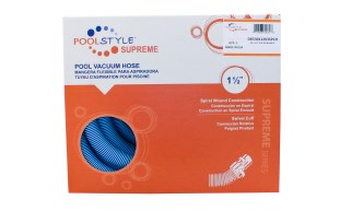POOL360 | 1-1/2" x 50' Supreme Series Vacuum Hose with Swivel Cuff