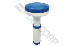 POOL360 | Blue/White Deluxe Series Float Dispenser for 1" Tablet