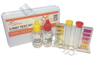 POOL360 | Supreme Series 3-Way Test Kit with Case