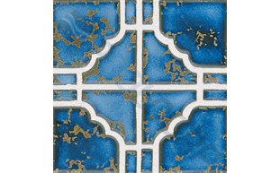 POOL360 | Moonbeam Tile Terra Blue Mosaic
