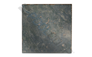 POOL360 | 6" x 6" Iridium Single Bullnose Tile Patina Green