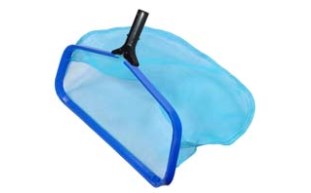 POOL360 | 18" Ultra-Lite Leaf Rake with Rag Bag Mesh Net