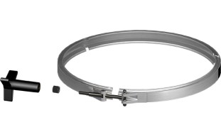 POOL360 | Valve Band Clamp, Knob, and Nut