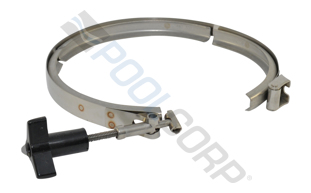 POOL360 | Stainless Steel Clamp Band Assembly 11" x 8" x 2"