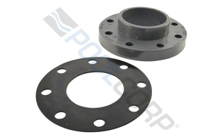 POOL360 | 4" Flange Kit with Gasket and Stainless Steel Hardware