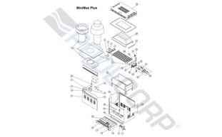POOL360 | MiniMax® Plus 400 Outdoor Top Assembly