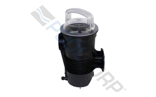 POOL360 | Black Plastic Basket Pot Assembly with Basket for High Flow Pump