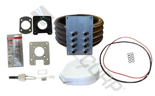 POOL360 | Tube Sheet Coil Assembly Kit for 250HDNA, 250HD-LP MasterTemp Heater