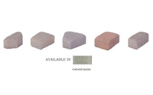 POOL360 | 60mm Plaza Stone Circle Pavers Bundled Chicago Blend