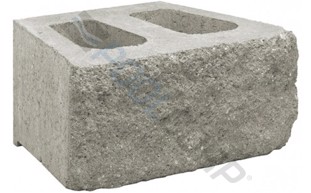 horizon | Concrete Retaining Wall Anchor Block Pewter