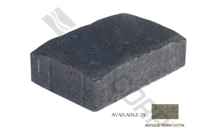 POOL360 | 6" x 9" 60mm Plaza Stone Rectangle Paver Antique Terra Cotta