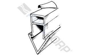 POOL360 | 12' White Arrowhead™ Control Joint