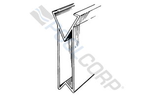 POOL360 | Arrowhead™ 12' PVC Control Joint Extension Base