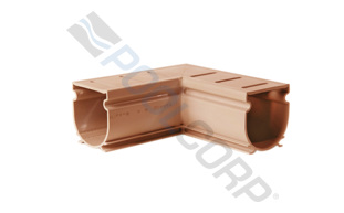 POOL360 | 2" Tan 90 Degree PVC Paver Drain