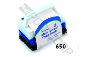 POOL360 | Multi-Purpose Scrub Brush with Interchangeable Pad