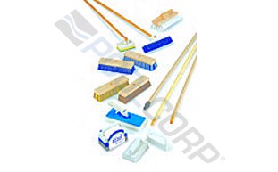 POOL360 | 10" Light Duty Replaceable Universal Scrubber with Swivel Handle