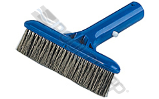 POOL360 | 6'' Molded Back Stainless Steel Bristle Algae Brush