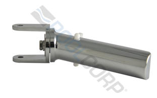 POOL360 | 152 Chrome Swivel Vacuum Handle Snap-Adapt