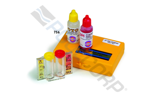 POOL360 | 2-in-1 Bromine Test Kit with 1/2 oz OTO and pH with Yellow ...