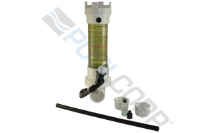 POOL360 | Clear Amber In Line Automatic Chlorinator