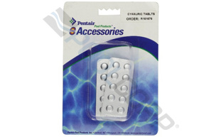 POOL360 | Cyanuric Acid Tablets 20 per Bubble Pack