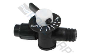 POOL360 | 1/4" MPT x 1/4" Tube Control Valve with Compression Nut