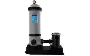 POOL360 | 150SqFt 25" Protege RPCFP150 AG Cart Filter/ Pump System 1.5HP