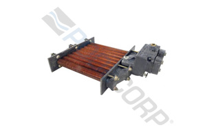 POOL360 | R185 Cast Iron Heat Exchanger Assembly