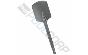 POOL360 | 4 1/2" x 16" Clay Spade Tool Round Hex and Spline Hammer Steel