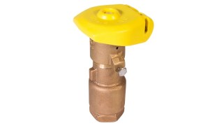 POOL360 | 44LRC 1" Quick Coupling Brass Valve with Locking Rubber Cover