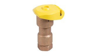 POOL360 | 5LRC 1" Quick Coupling Brass Valve with Locking Rubber Cover