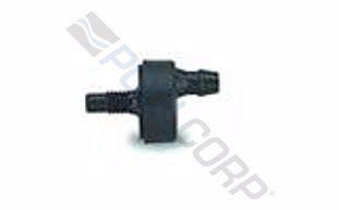 POOL360 | Black Xeri-Bug™ Drip Emitter 10-32 Threaded 1.0 GPH 25 per bag