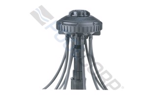 POOL360 | Black Xeri-Bird™ 8 Outlet Emission Device with Emitters 1.0 ...