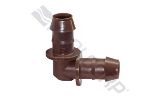 POOL360 | XFFELBOW XF Dripline Insert Fitting 17mm Barb x Barb Elbow