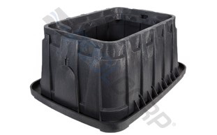 POOL360 | Black Jumbo Valve Box Body