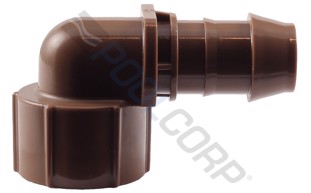 POOL360 | XFFFA050 Low Profile XF Elbow Female Adapter 17mm x 1/2" FPT