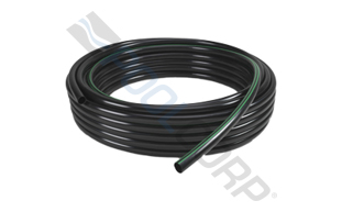 POOL360 | 0.5" 500' Coil Green Stripe Drip Tubing